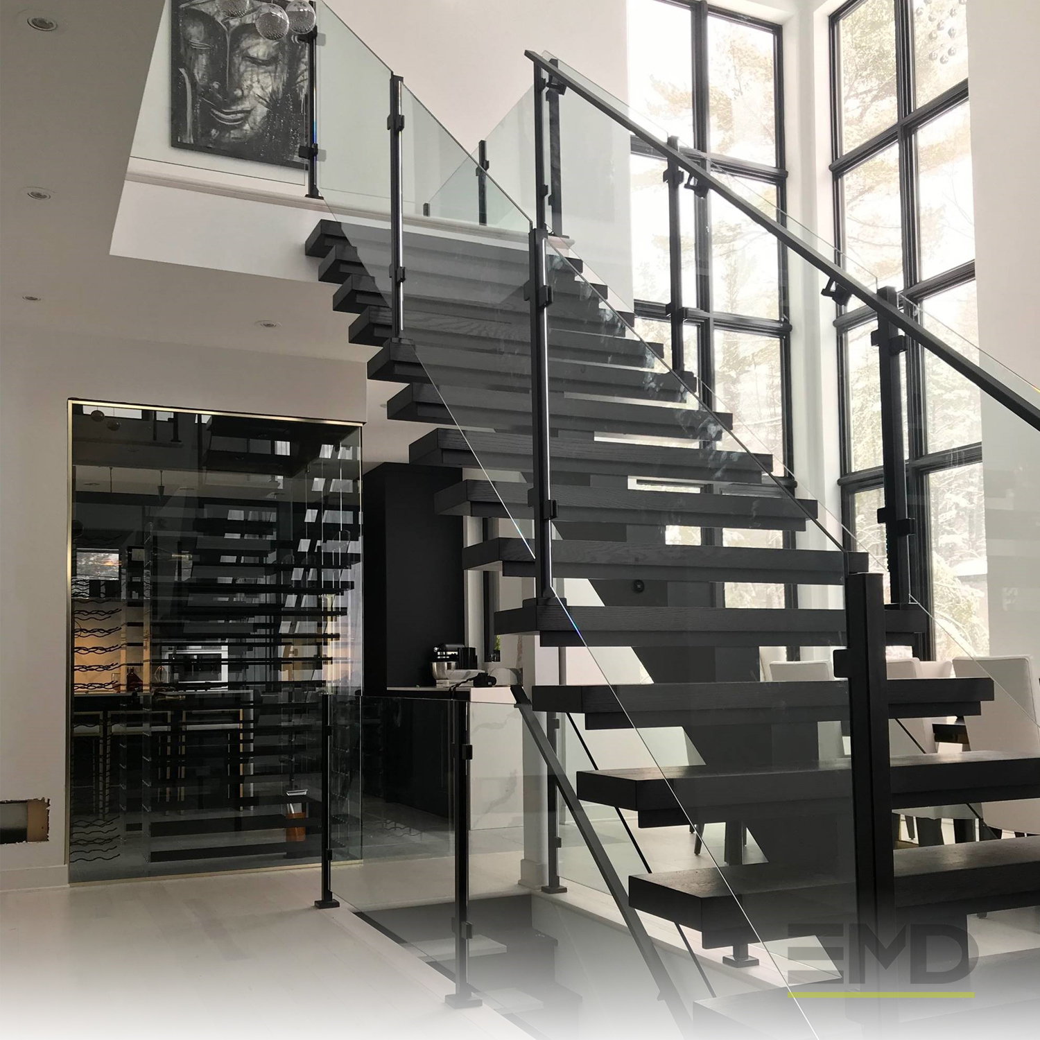 Escaliers Multi Design - Garde-Corps pour un design élégant